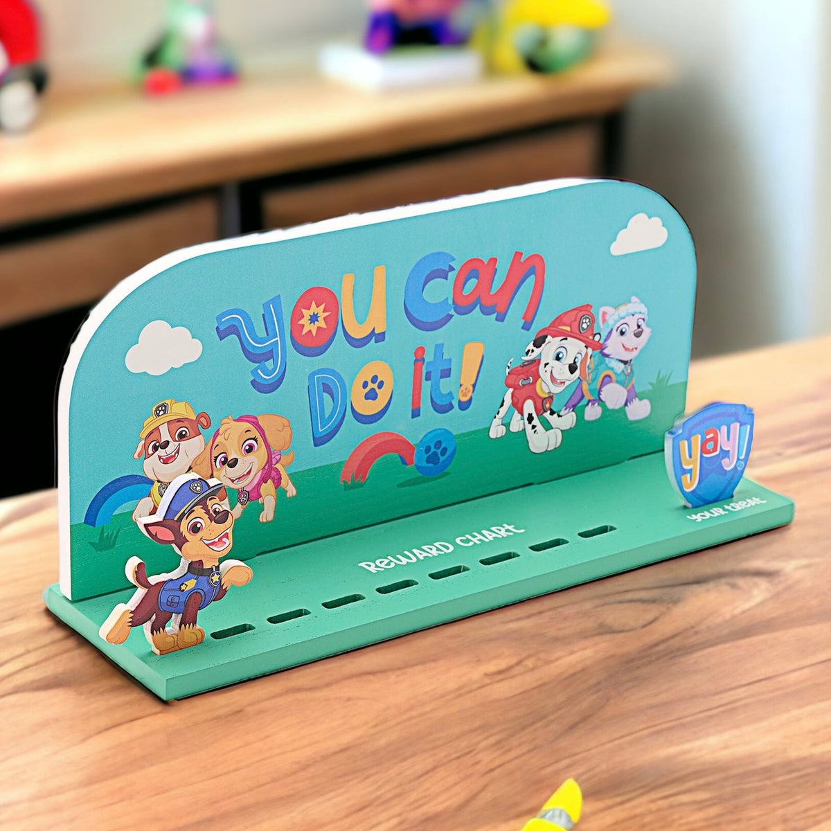 Paw Patrol Wooden Reward Chart – www.foophar.com